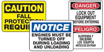 Safety Signs | OSHA & ANSI Compliant Workplace Signs | Emedco