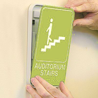 Custom ADA Decor Sign, Custom Braille Signs | Emedco