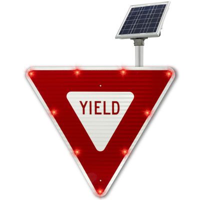 BlinkerSign ® Yield Sign | Emedco