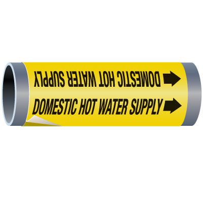 Domestic Hot Water Supply - Ultra-Mark High Performance Pipe Markers ...