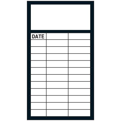Inspection Labels, Equipment Labels and Equipment Maintenance Labels ...
