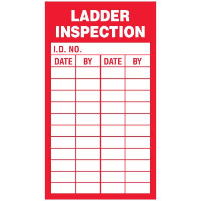 Inspection Record Labels | Equipment Maintenance & Safety | Emedco