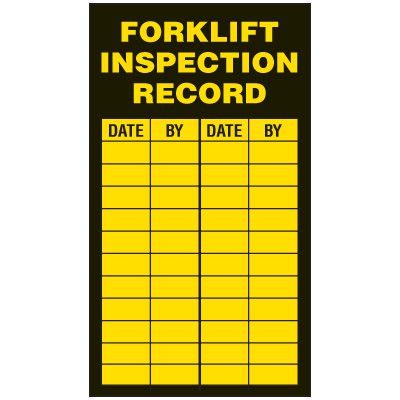 Inspection Labels, Equipment Labels and Equipment Maintenance Labels ...