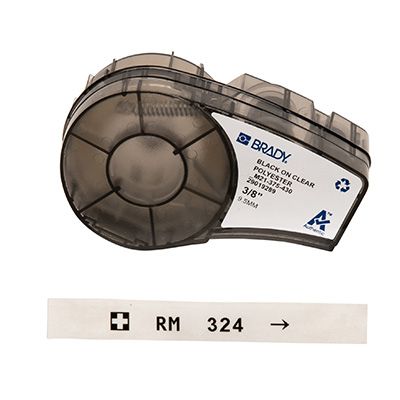 M210 M211 Clear Harsh-Environment Polyester Labels | Seton