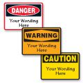 Design Custom Safety Signs | High-Visibility Options | Emedco