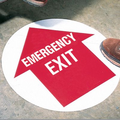 Custom Fire/Emergency Floor Markers | Seton