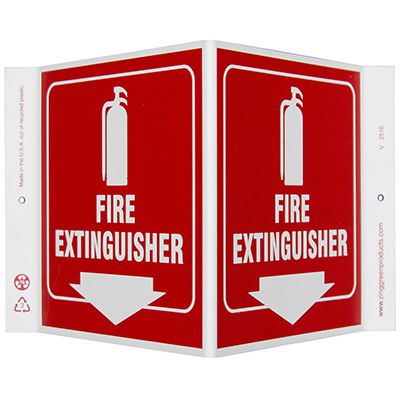 Fire Extinguisher Signs | OSHA & NFPA Compliant | Seton