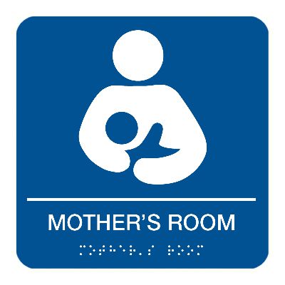 Mother's Room Signage- Graphic Braille Signs | Seton