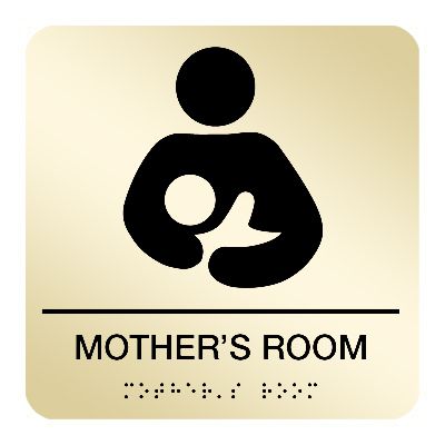 Mother's Room Signage- Graphic Braille Signs | Seton
