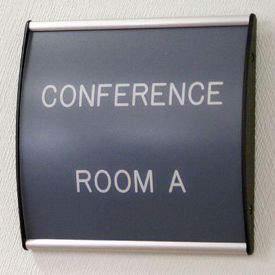 Curved Architectural Sign Frames - Modern & Elegant Displays | Seton