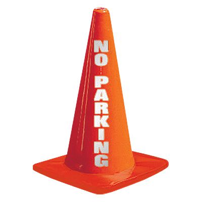 Reflective Message Traffic Cones | Emedco
