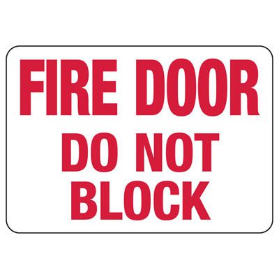 Fire Safety Signs And Fire Warning Signs | Emedco