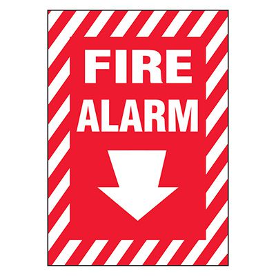 Fire Alarm Label | Emedco