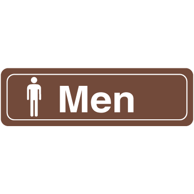 Men - Interior Safety Signs | Seton