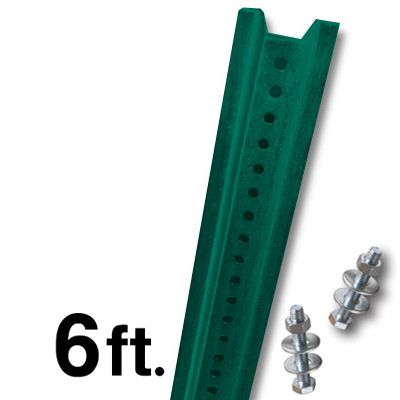 Durable U-Channel Sign Posts & Hardware Kits | Emedco