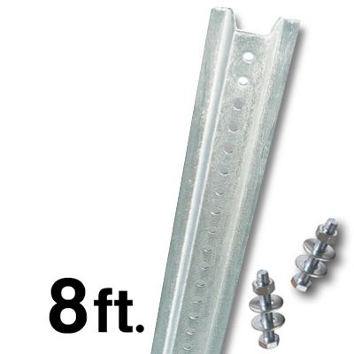 U-Channel Sign Post & Hardware Kit | Emedco