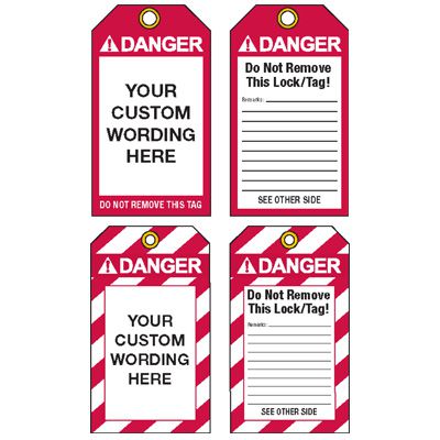 Custom ANSI Lockout Tags | Seton