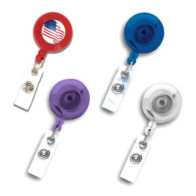 Custom Badge Reels, Plastic Badge Reels, Badge Holder | Emedco