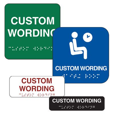 Custom Braille Signs | Seton