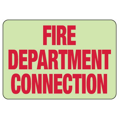 Fire Department Connection (FDC) Signs | Seton