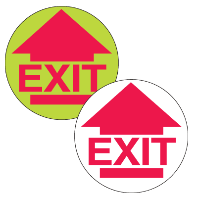 Emergency Floor Markers - Exit | Seton