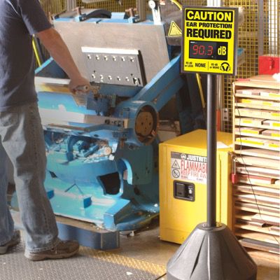 Custom Decibel Meter Signs | Emedco