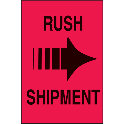 Rush Shipment International Shipping Labels | Seton