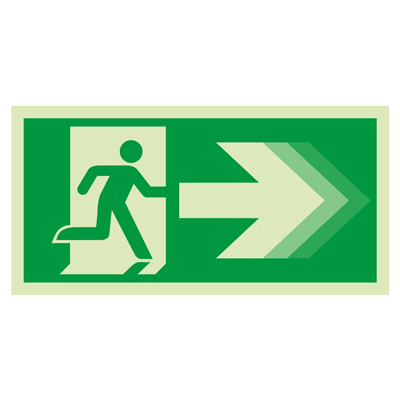 Running Man Exit Signs | Seton