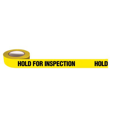 Quality Control Tapes - QA Hold, Safety Barricade Tape | Emedco