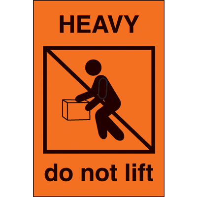 International Shipping Label - Do Not Lift | Emedco