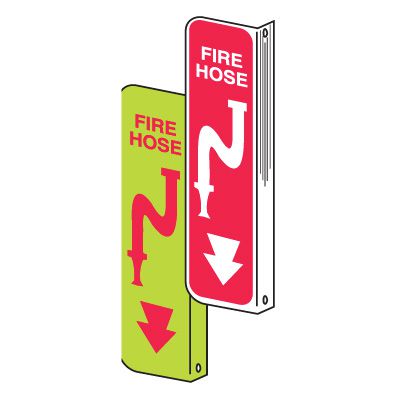 2-way Fire & Exit Signs - Fire Hose|Seton Canada | Seton.ca