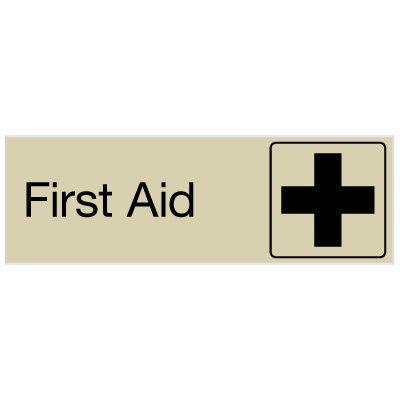 First Aid - Engraved Graphic Room Signs | Seton