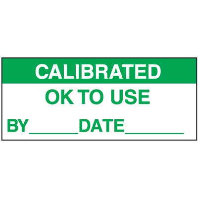 All purpose Write-on Label - Calibrated Ok To Use | Seton