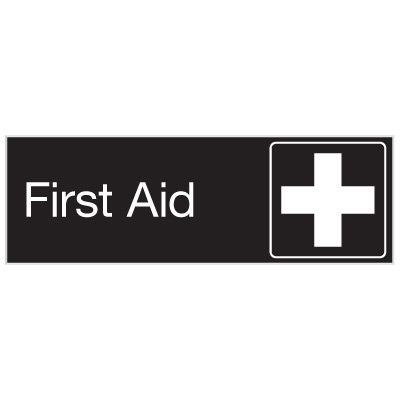 First Aid - Engraved Graphic Room Signs|Seton Canada | Seton.ca