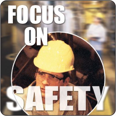 Focus On Safety Floor Label | Emedco