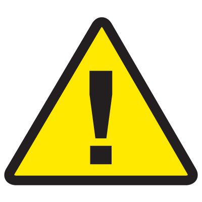 ISO Warning Symbol Labels - Danger, Safety Labels | Emedco