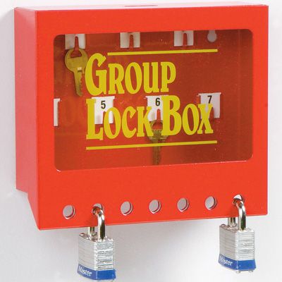 Brady® 105714 Metal Wall Lock Box | Emedco