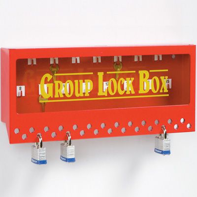 Group Lock Boxes: Portable & Wall-Mounted Safety Lockout Boxes | Seton