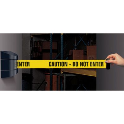 Retractable Belt Barrier - Caution Do Not Enter | Seton Canada | Seton.ca