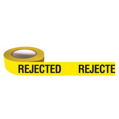 Adhesive Backed Quality Control Tapes - Rejected|Seton Canada | Seton.ca