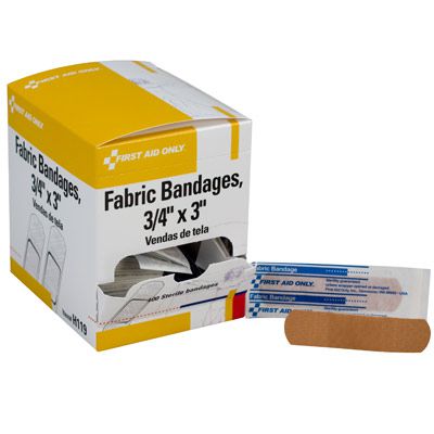 First Aid Only Fabric Strip Bandages | Emedco