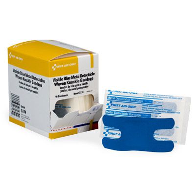 First Aid Only® Adhesive Metal Detectable Bandages, Bandages | Seton
