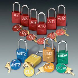 Custom LOTO Safety Padlocks & Engraved Locks | Master Lock, Keyed Alike ...