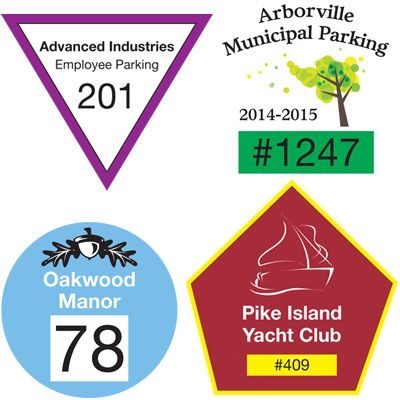 Custom Parking Permits & Decals | Design Online | Seton