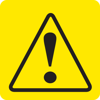 International Danger Symbols On A Roll | Seton