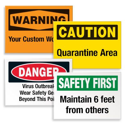 Custom Hazard Warning Labels|Seton Canada | Seton.ca