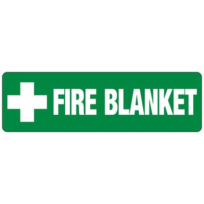 Fire Blanket First Aid Sign | Emedco