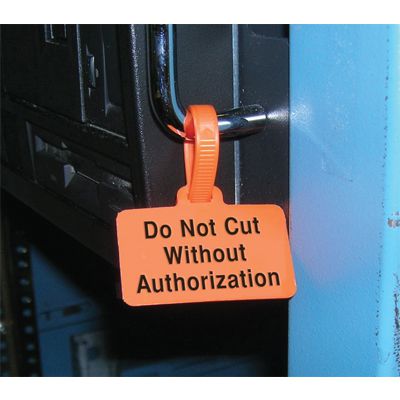 Custom Medium Tag Ties, Custom Tags, Warehouse Tags | Emedco