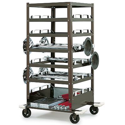 Queueway Plus Storage Cart | Emedco