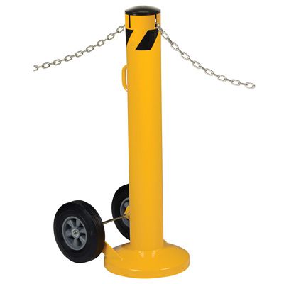 Movable Bollard With Slots | Emedco